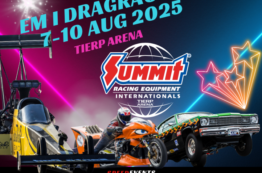 Tierp Arena värd för EM i Dragracing – Allt om MC
