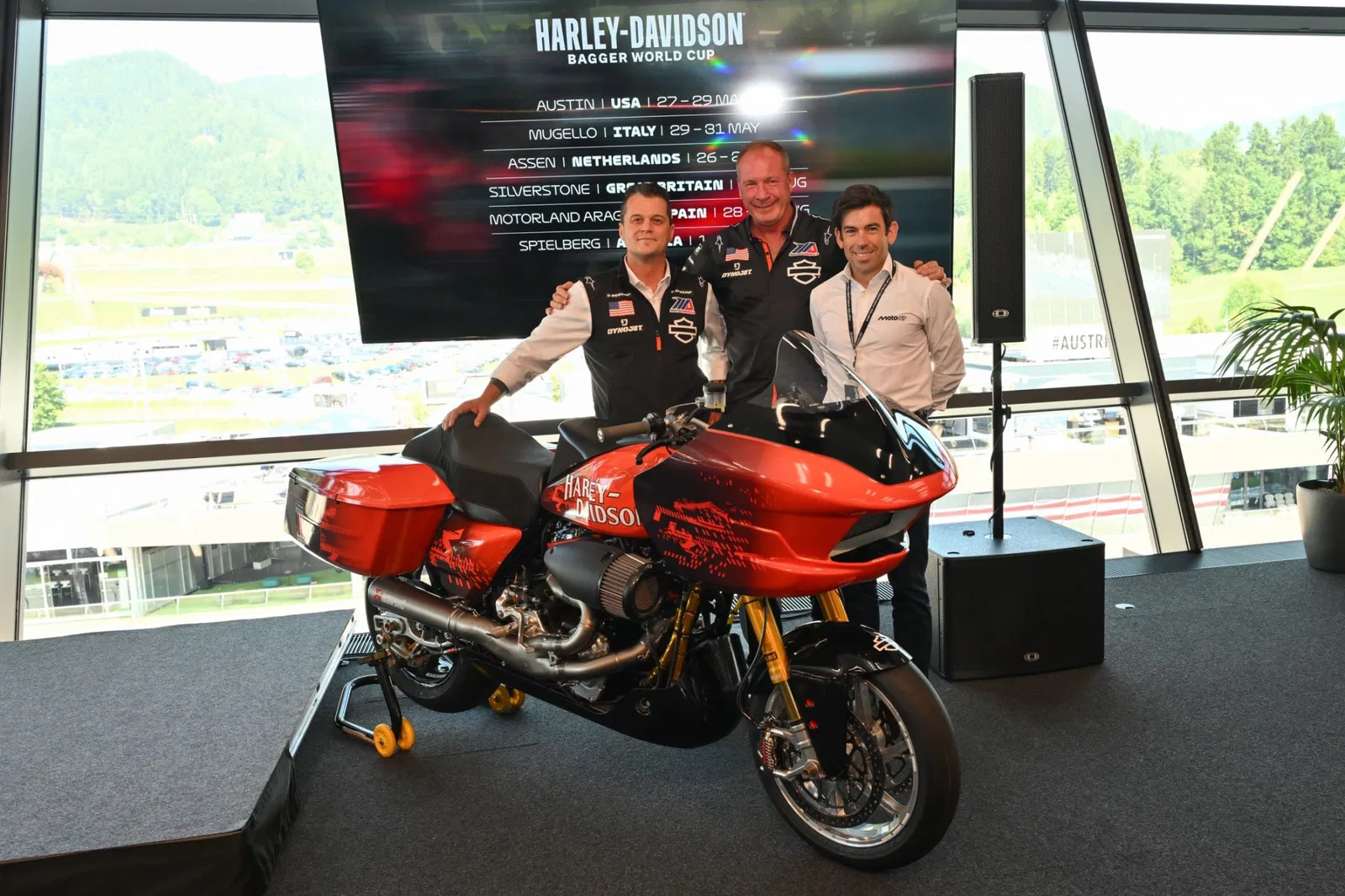 Harley-Davidson och MotoGP lanserar Harley-Davidson Bagger World Cup ...